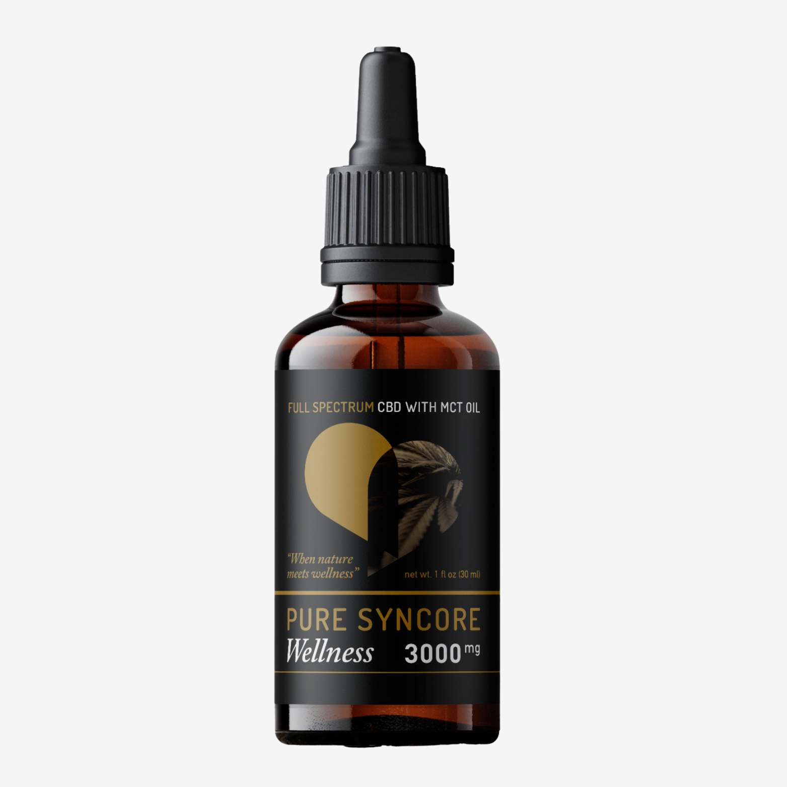3000MG: Extra Strength Full Spectrum CBD (With MCT) - UNFLAVORED – Pure Syncore